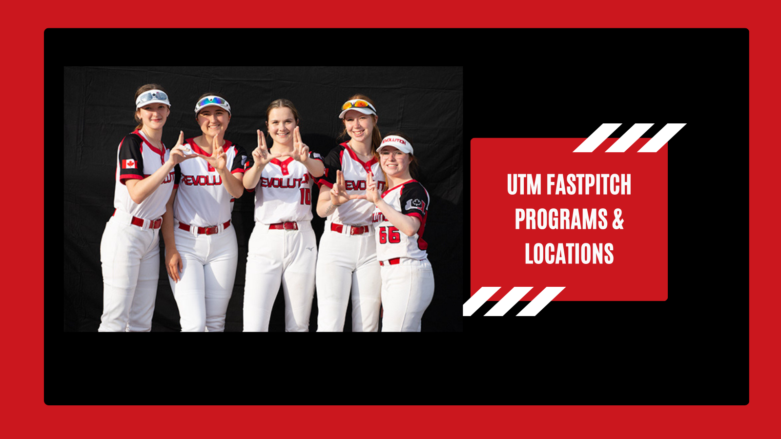UTM Fastpitch Canada : Website by RAMP InterActive